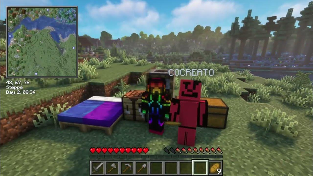 Minecraft Better Overworld, Nether, and End Part 1 /w Co-Creator - YouTube