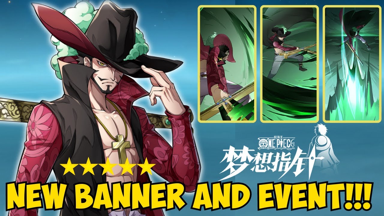 MIHAWK BANNER, NEW EVENT AND MORE GIFT CODES - One Piece Dream Pointer ...