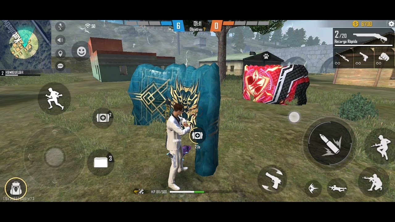 Free Fire PVP 7-0 FINAL EPICO - YouTube