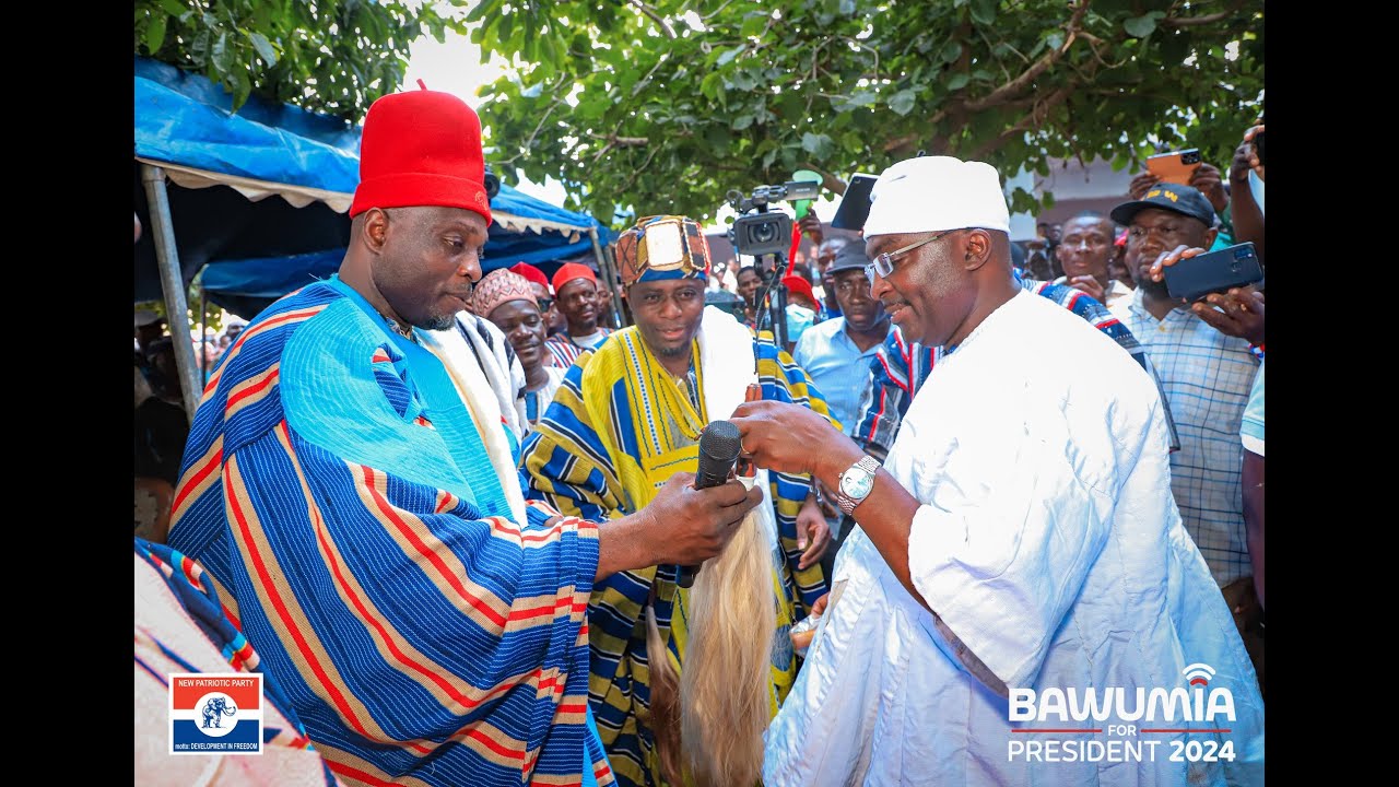 BAWUMIA receives massive endorsement from Yagaba Chiefs as he campaigns ...