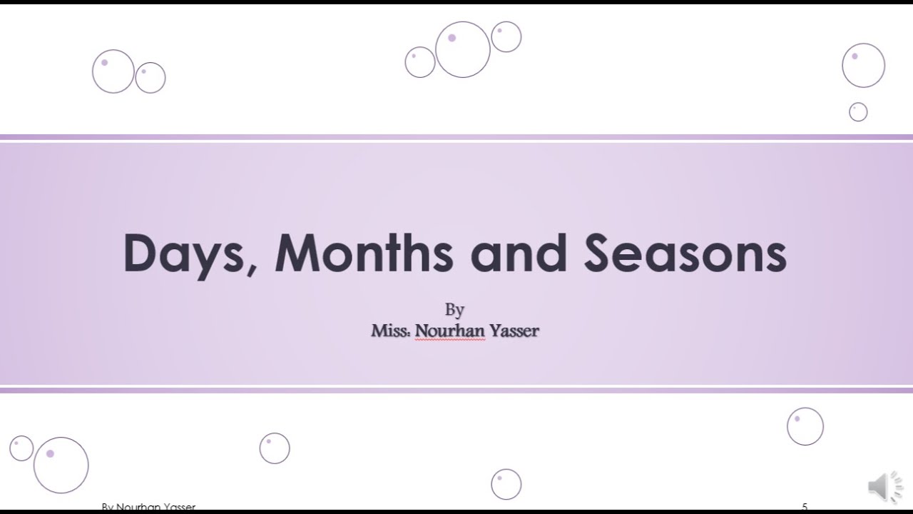 Session 2 Days Months AND Seasons English Course For Beginners YouTube Session 2 Days Months AND Seasons English Course For Beginners YouTube