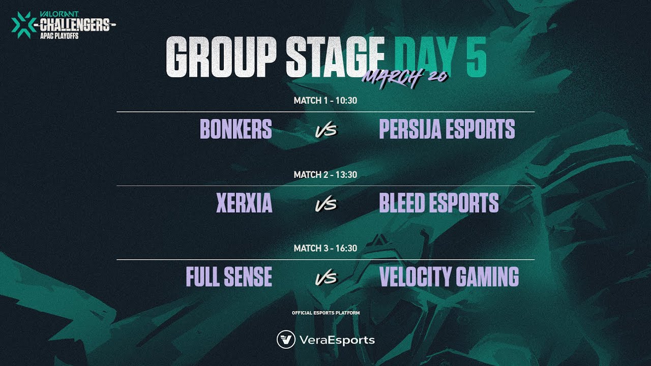 [TH] VCT Stage 1 - Challengers APAC - Group Stage - วันที่ 5 - YouTube