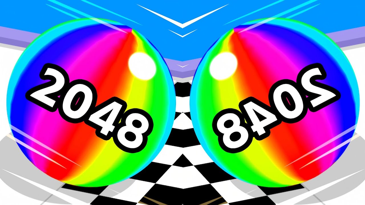 Ball Run 2048 Vs Reverse Game Play_Part_134_ios, Android new update# ...