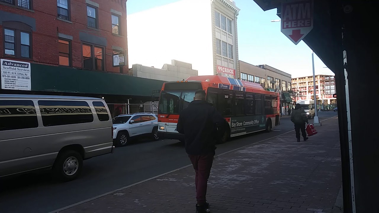 NICE Bus: 2012 Orion VII 3rd Generation CNG #1868 On The n31 - YouTube