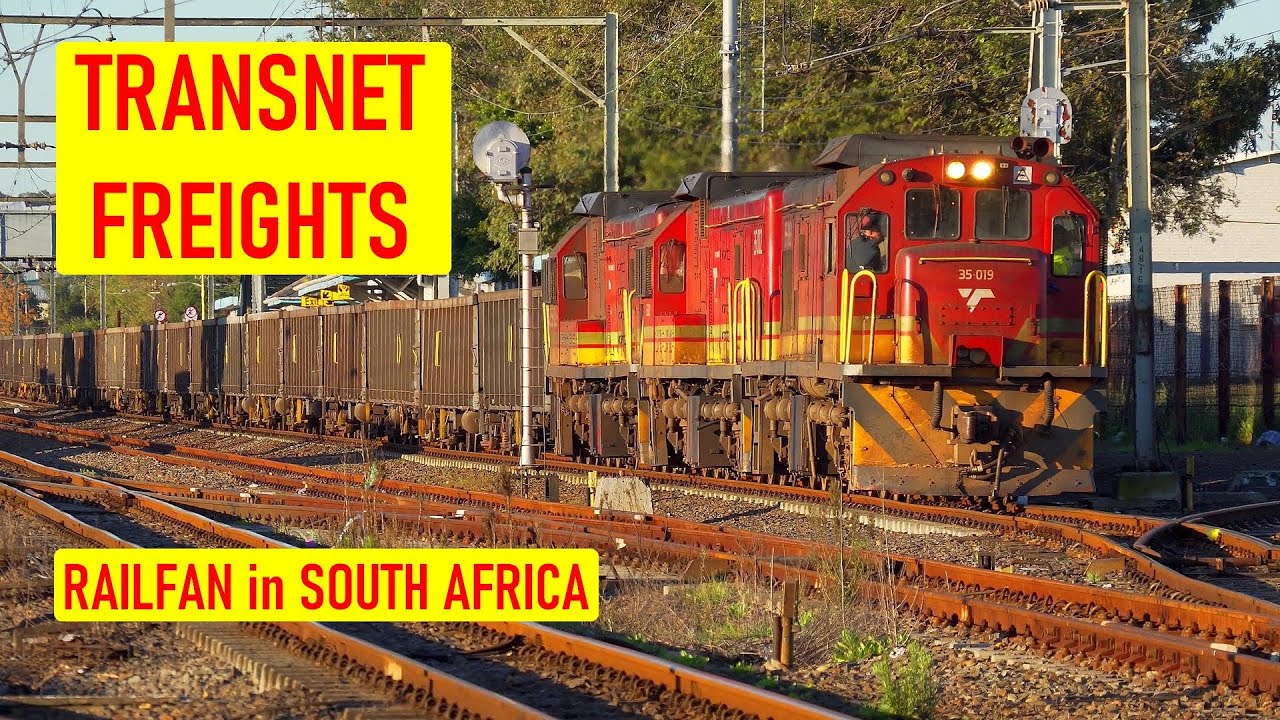 TRANSNET diesel locomotives working Freight Trains | Shopping Trolley ...
