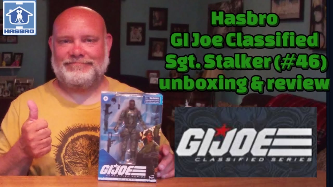 Sgt. Stalker (#46) Hasbro GI Joe Classified series unboxing & review ...