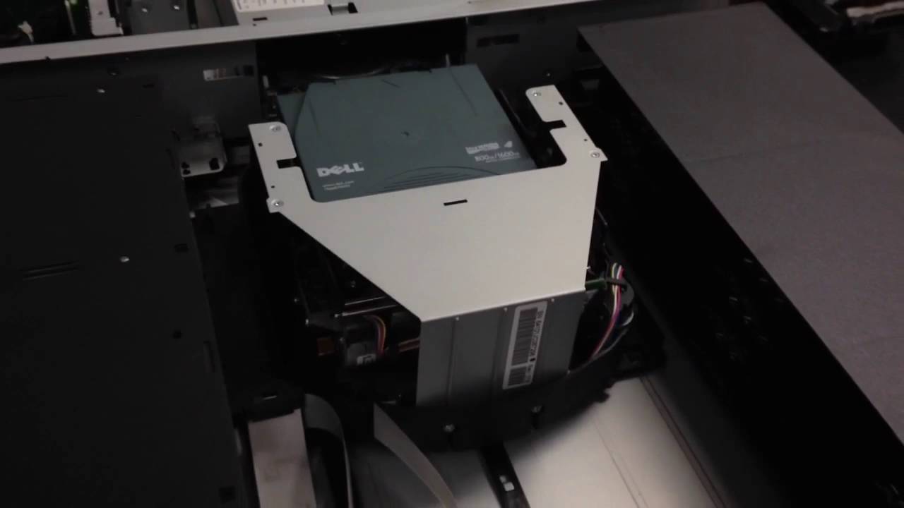 Dell PowerVault TL2000 - YouTube