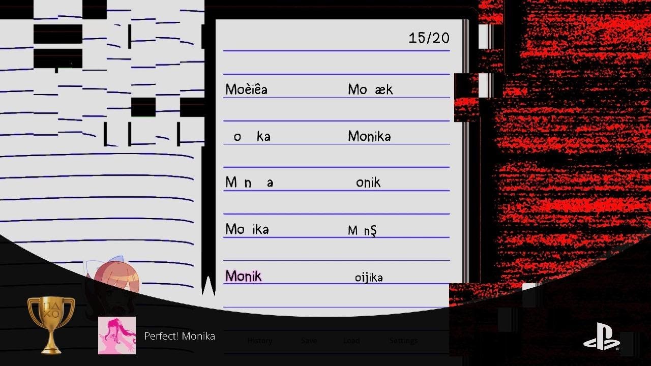 Doki Doki Literature Club Plus: Achievements - Perfect! Monika - YouTube