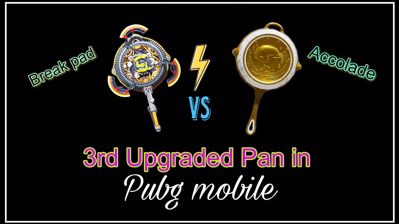 Break pad Pan || Upgraded Pan Roasted and Facts || Pubg mobile # ...