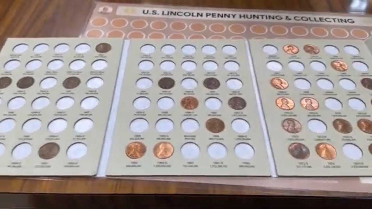 Penny hunt and fill series 1 boxes, one and two. - YouTube