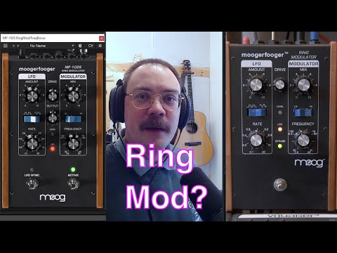 MoogerFooger Ring Modulator MF102 VST // Hardware Vs Software Comparison Demo