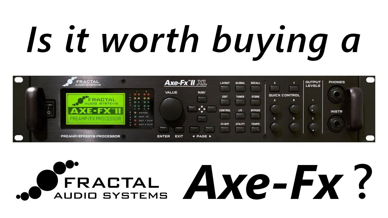 Is it worth buying a Fractal Axe FX? - YouTube