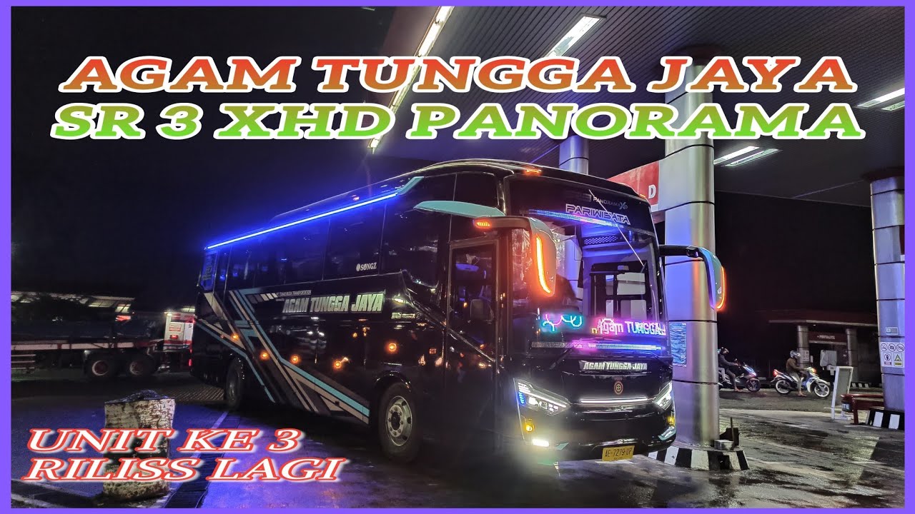 RILISS LAGI‼️ AGAM TUNGGA JAYA SR3 PANORAMA XHD ULTIMATE RK8/R260 Air Suspension!!.. - YouTube