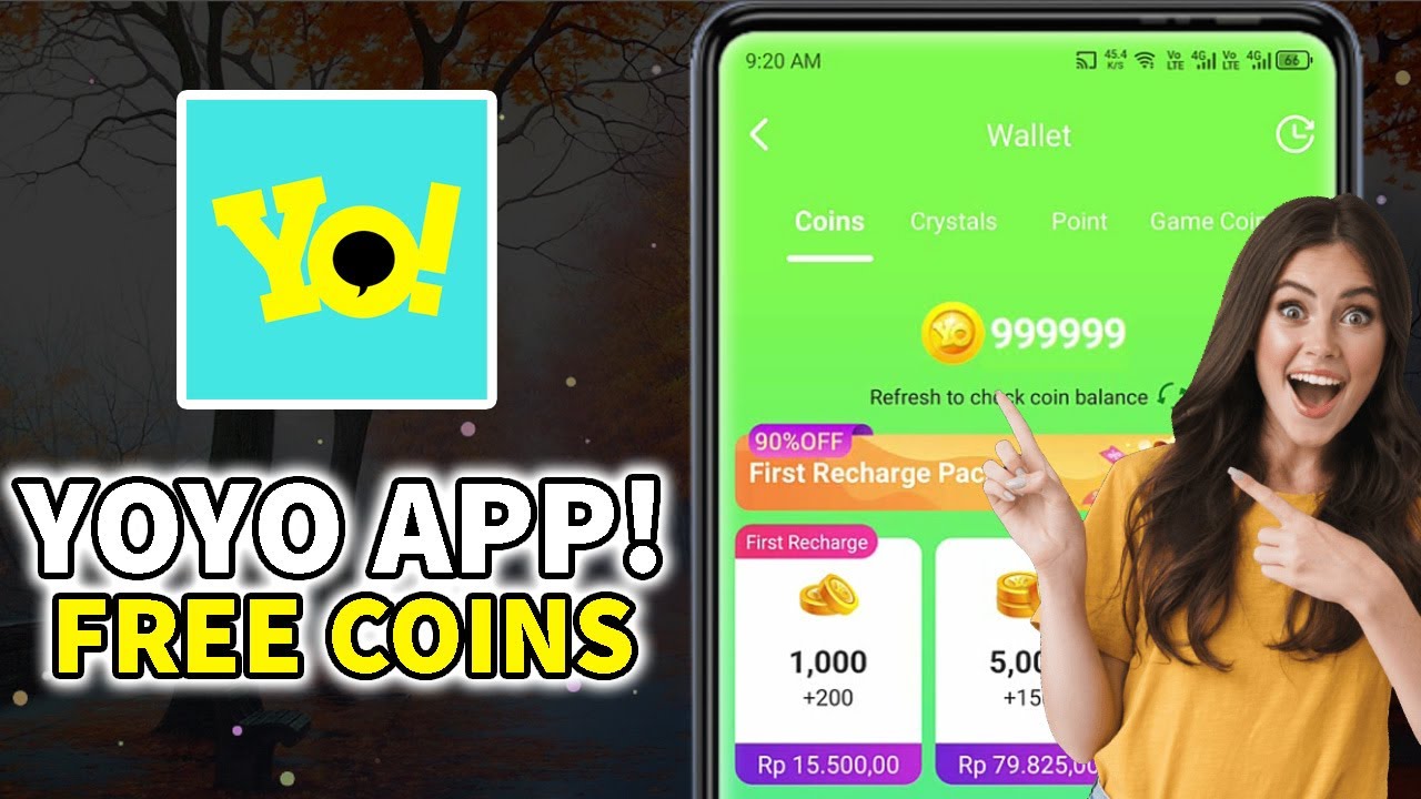 YoYo app Free Coins - How to Get Unlimited Coins Free in YoYo App ...