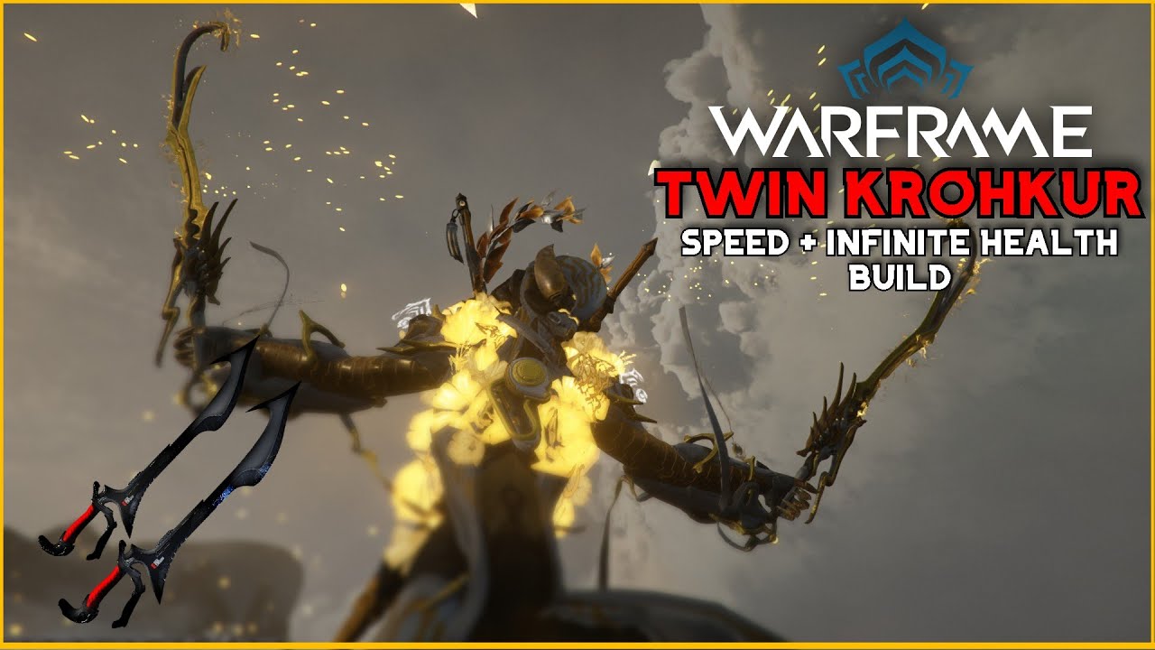 Warframe Twin Krohkur Build / / Infinite Health/Attack Speed - YouTube