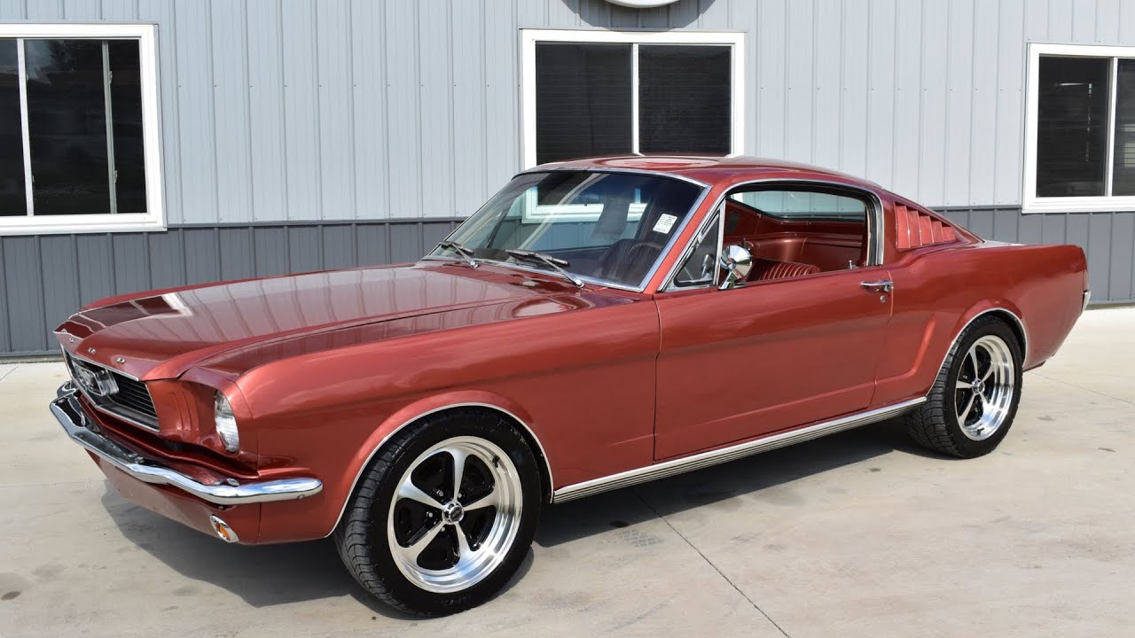 1966 Mustang Fastback Wheels A Coyote V8 Swapped 1966 Ford Mustang