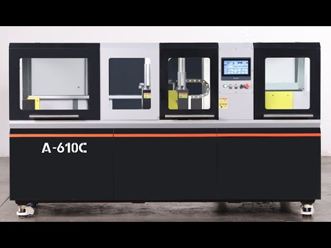 Aluminum extrusion cutter/Cutting machine/切铝机/全自动切铝机 A-610C Aluminum ...
