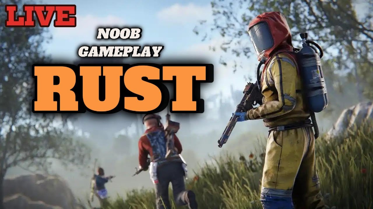 🔴LIVE- NOOBS PLAY RUST (2x Server) - YouTube