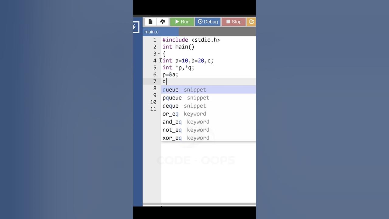 Youtubeshorts Youtube C Code To Add Two Numbers Using Pointers Coding Viral Youtube