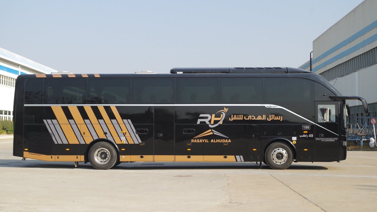 BONLUCK is proudly delivering a new batch of luxury coach bus! - YouTube