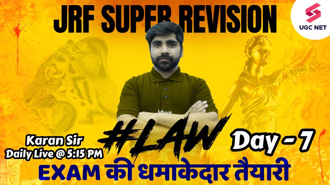 UGC NET 2024 Law Revision | Most Important PYQs | UGC NET Law Complete ...