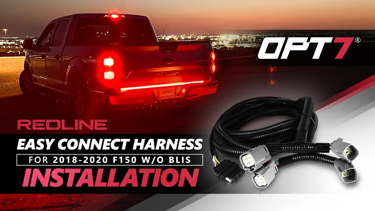 [HOW TO] OPT7 Redline LED Light Bar | Easy Plug & Play Connect Harness ...