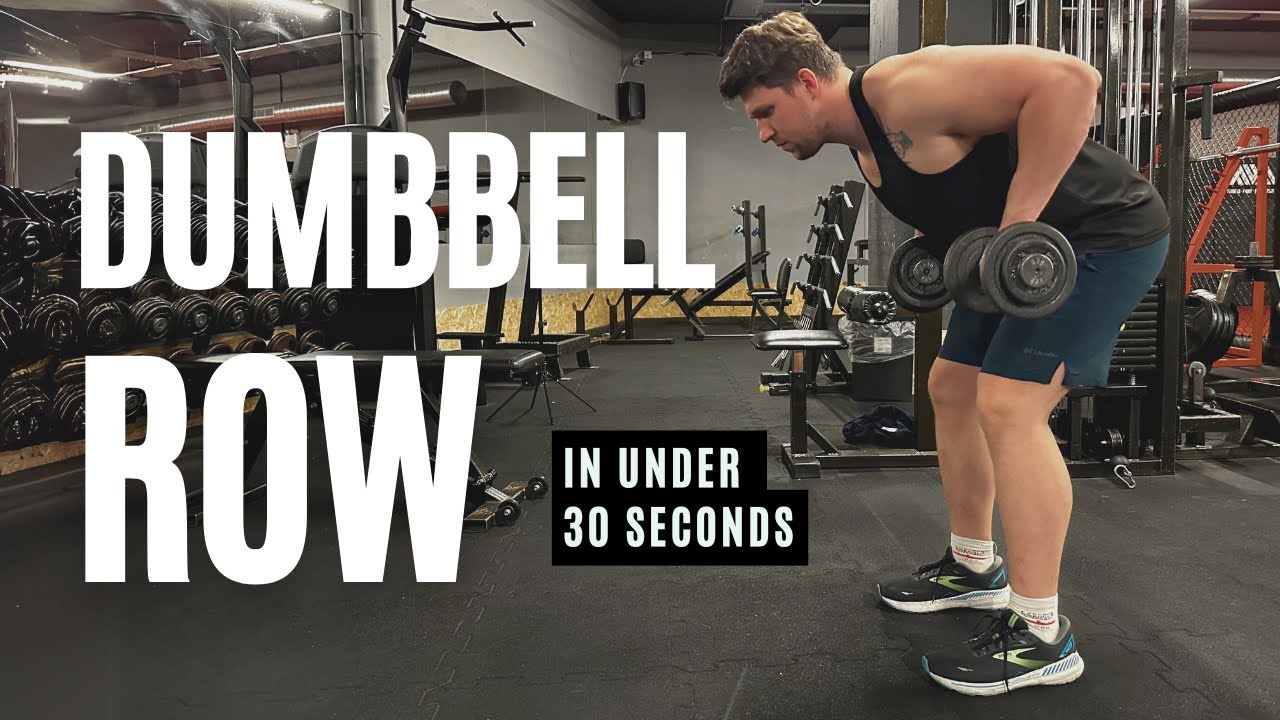 Dumbbell Row - Step-by-Step Guide | Level Up Fitness - YouTube