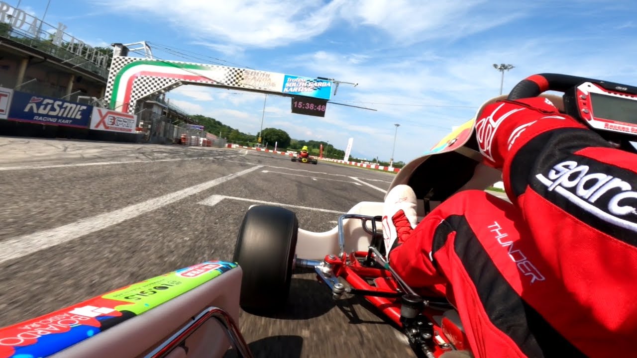 Friday practice onboard - Easykart 125 at South Garda Karting - YouTube