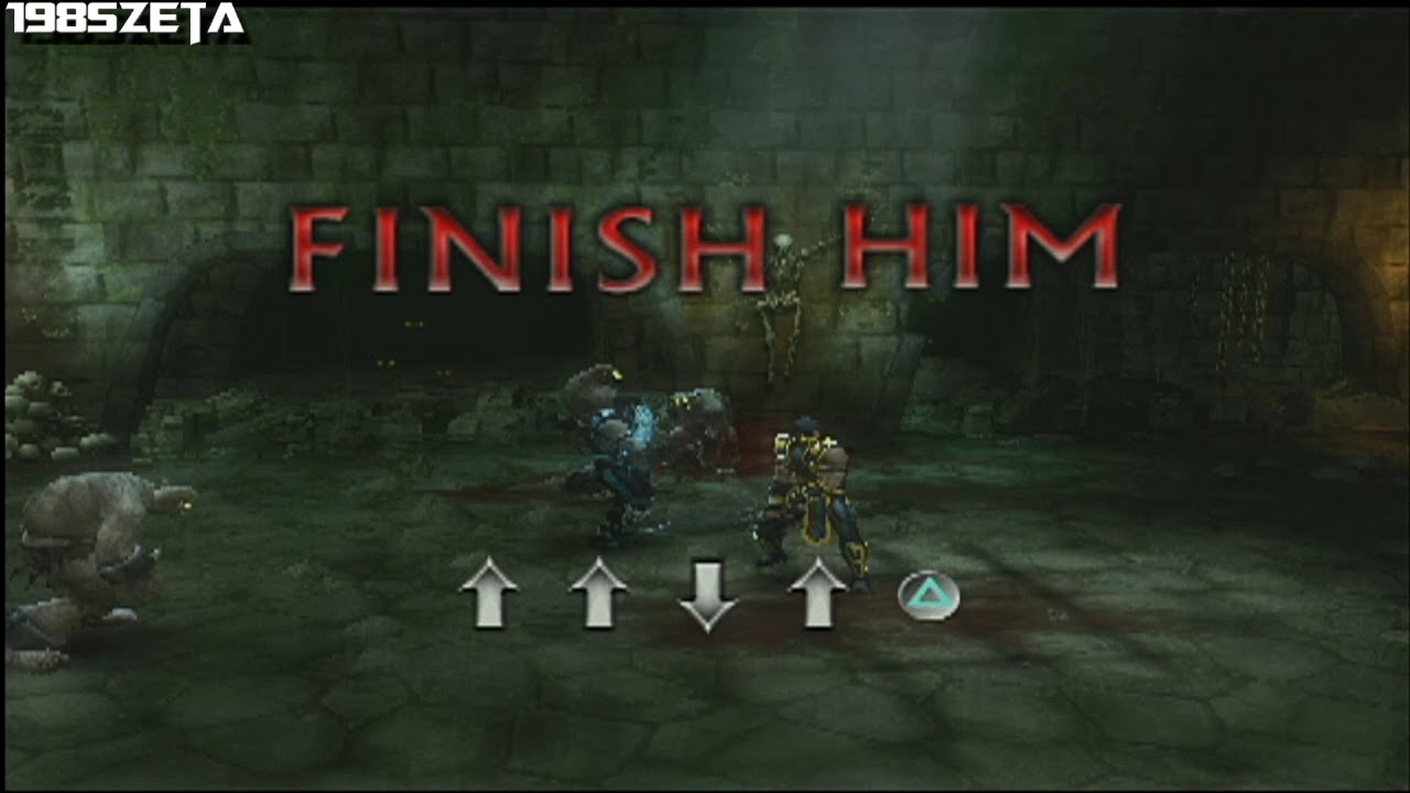 Mortal Kombat Shaolin Monks: Survival Mode Ko-op Scorpion y Sub-Zero Parte 1 - YouTube