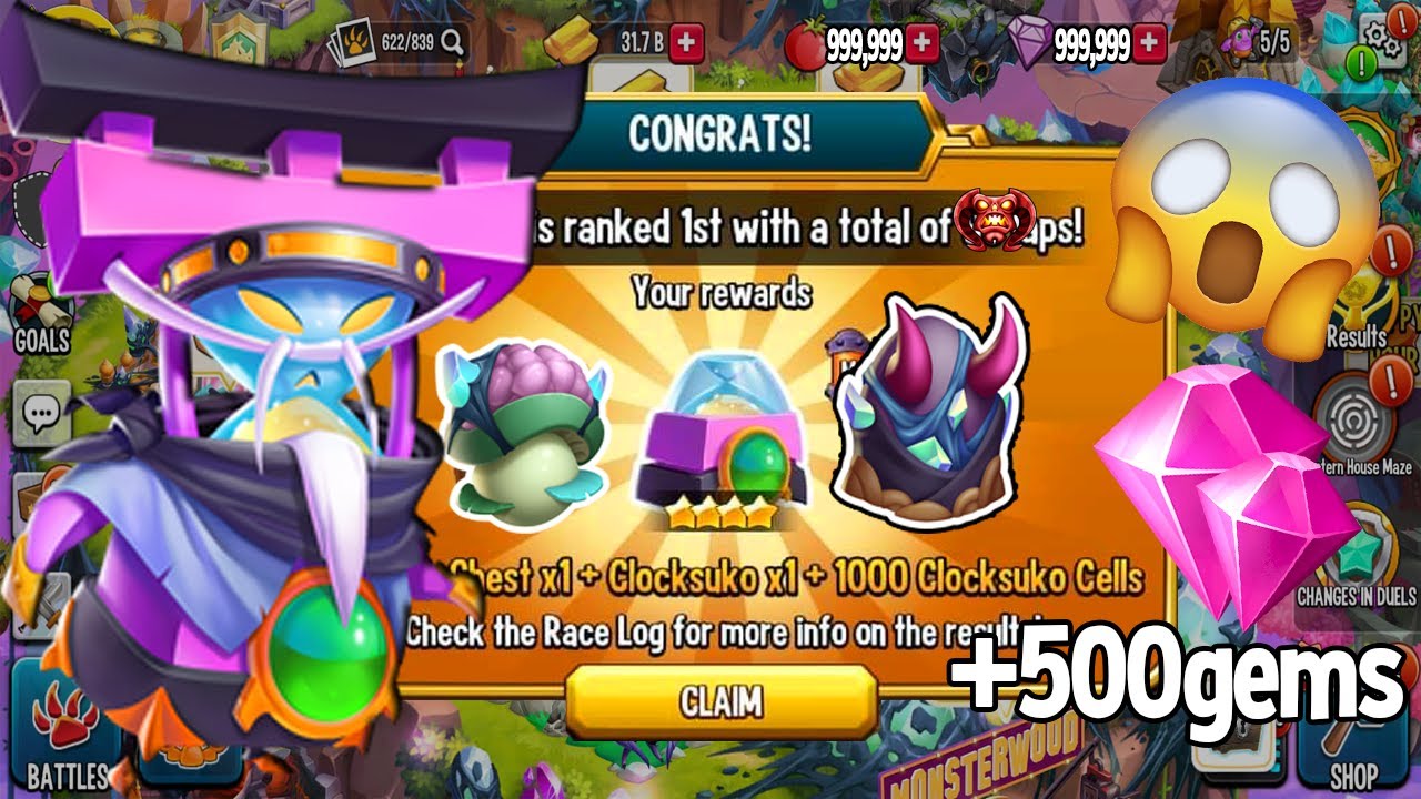 🔴Monster Legends - My Reward free CLOCKSUKO 150 | KURAI KAGE NEUROFUNK ...