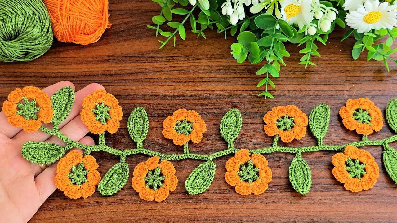 INCREDIBLE 😯 BEAUTIFUL - MASTERING Crochet Flowers with a Complete Step ...