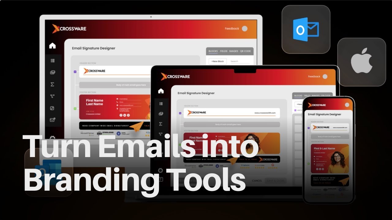 Crossware - Email Signatures Made Simple, Secure & Scalable - YouTube