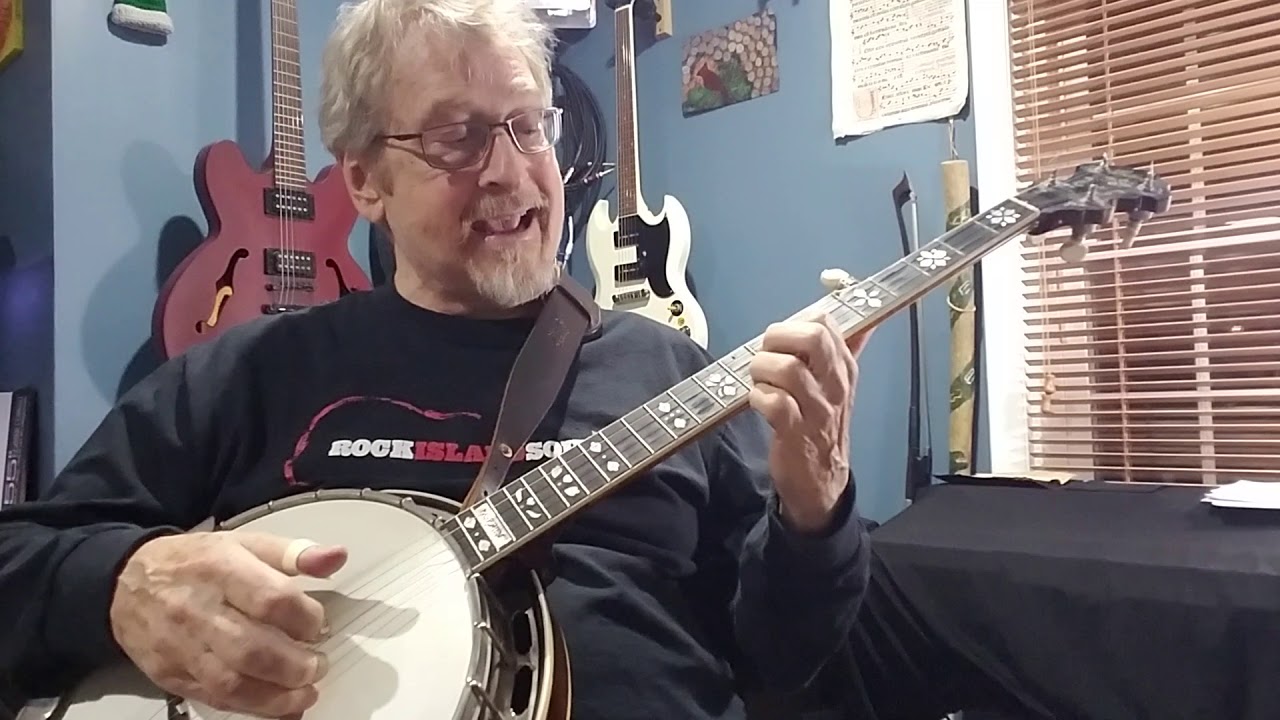 Banjo lesson on 1st & 2nd string Thirds and Partials. - YouTube