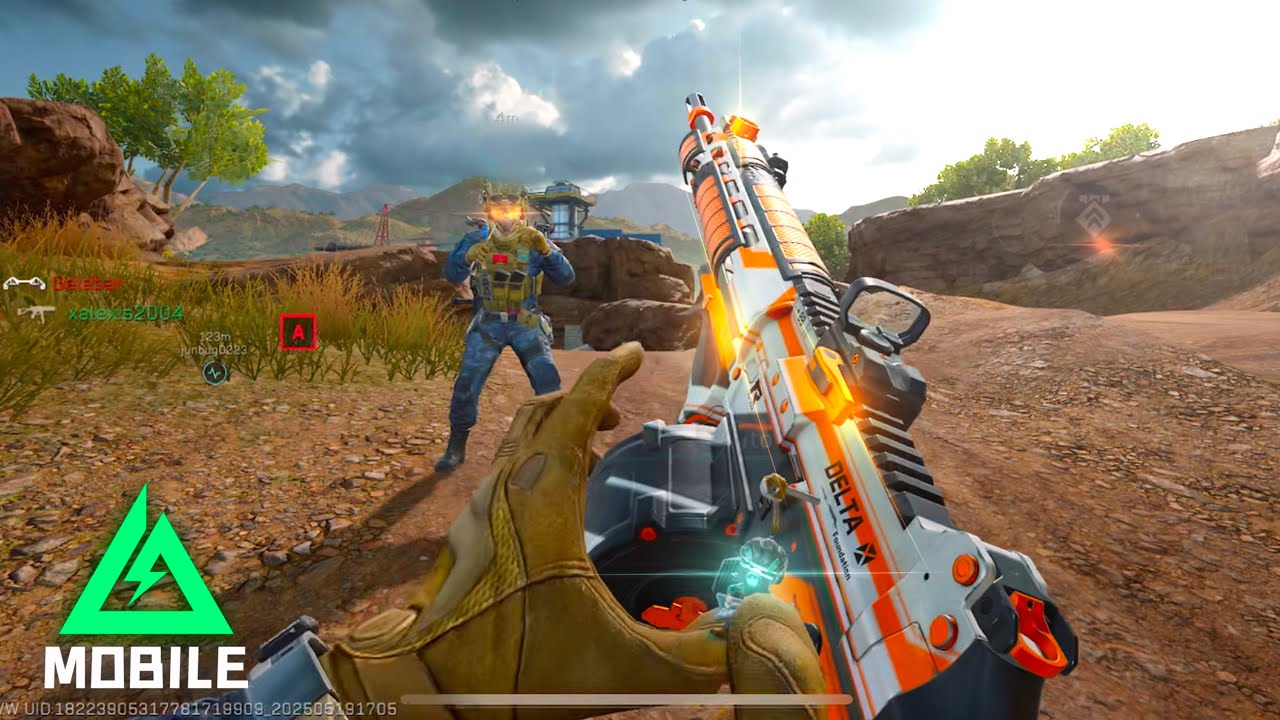 DELTA FORCE MOBILE META VYRON GAMEPLAY - YouTube