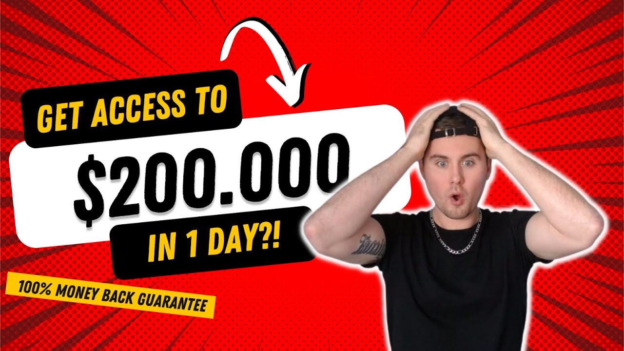 Get up to $200k Funded or Your Money Back, Guaranteed! - YouTube