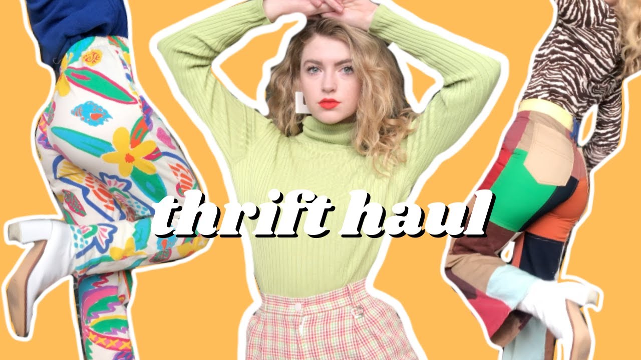 THRIFTING SPRING 2020 TRENDS! SPRING 2020 TRENDS THRIFT HAUL INSPIRED ...