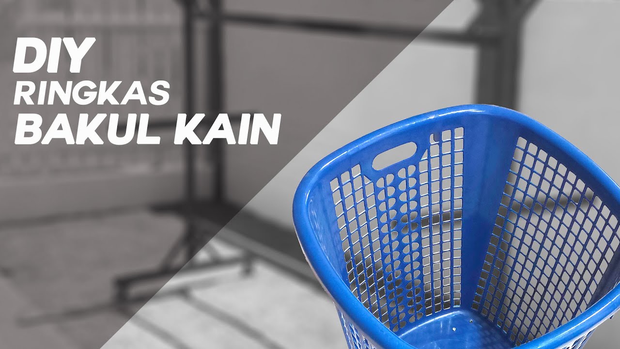 DIY Ringkas Bakul Kain Di Rumah Anda - YouTube
