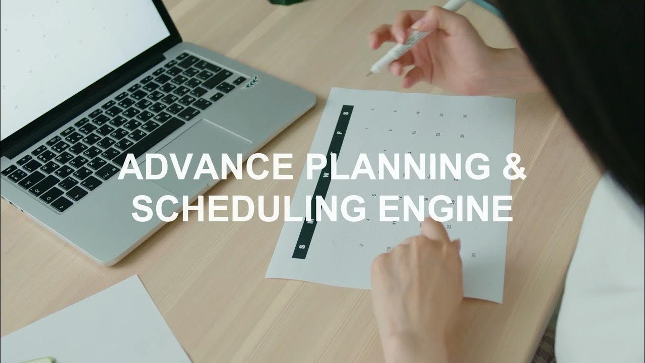 Introduction to APS (Advance planning and Scheduling System) - YouTube