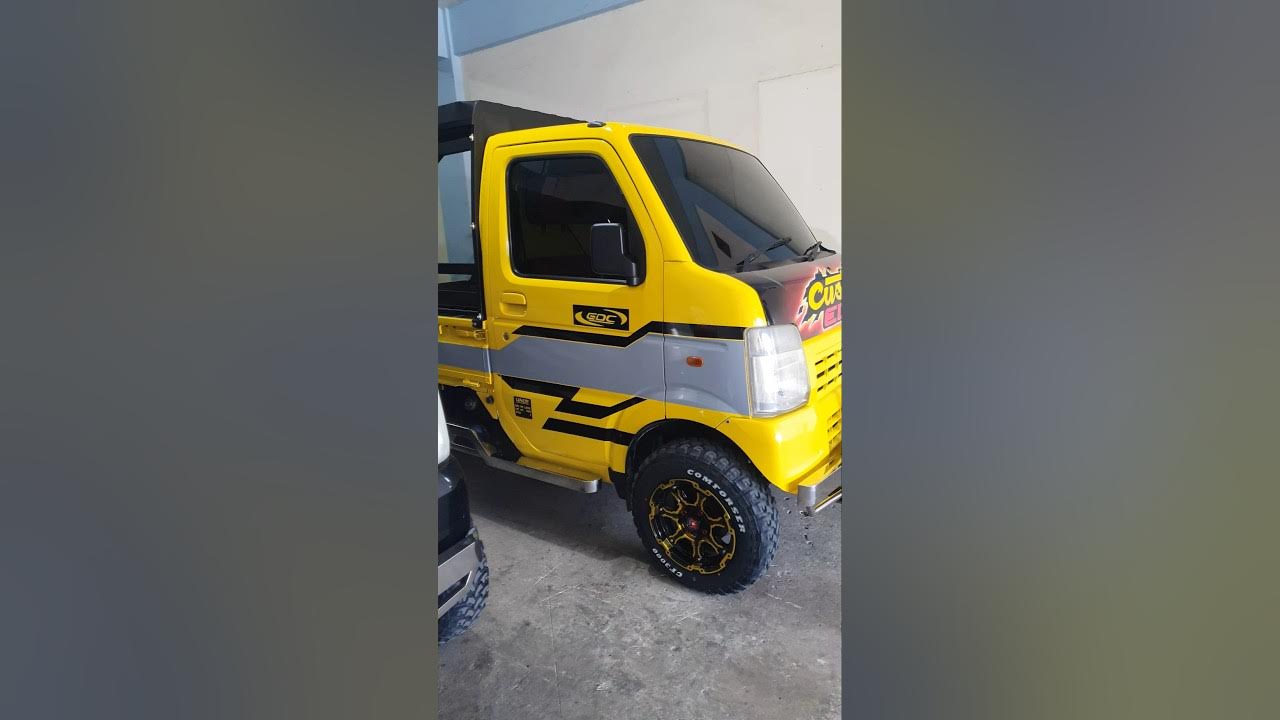 Suzuki Carry DA63T 4x4 Manual Aircon Fi Timingchain Mud Terrain tire Naka lift up Loaded - YouTube