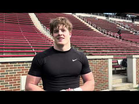 UC Linebacker Jake Golday Spring 2025 Interview - YouTube