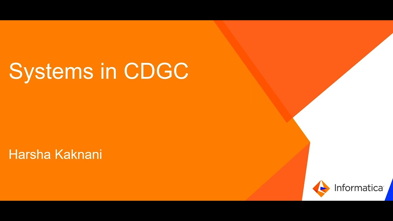 9. Systems in CDGC - YouTube