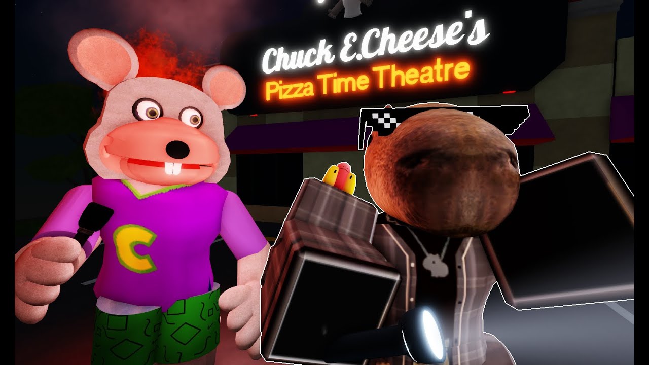 ¡SOBREVIVIMOS 5 NOCHES EN CHUCK E CHEESE! 🐭🧀 Roblox -Saushock 😈 - YouTube
