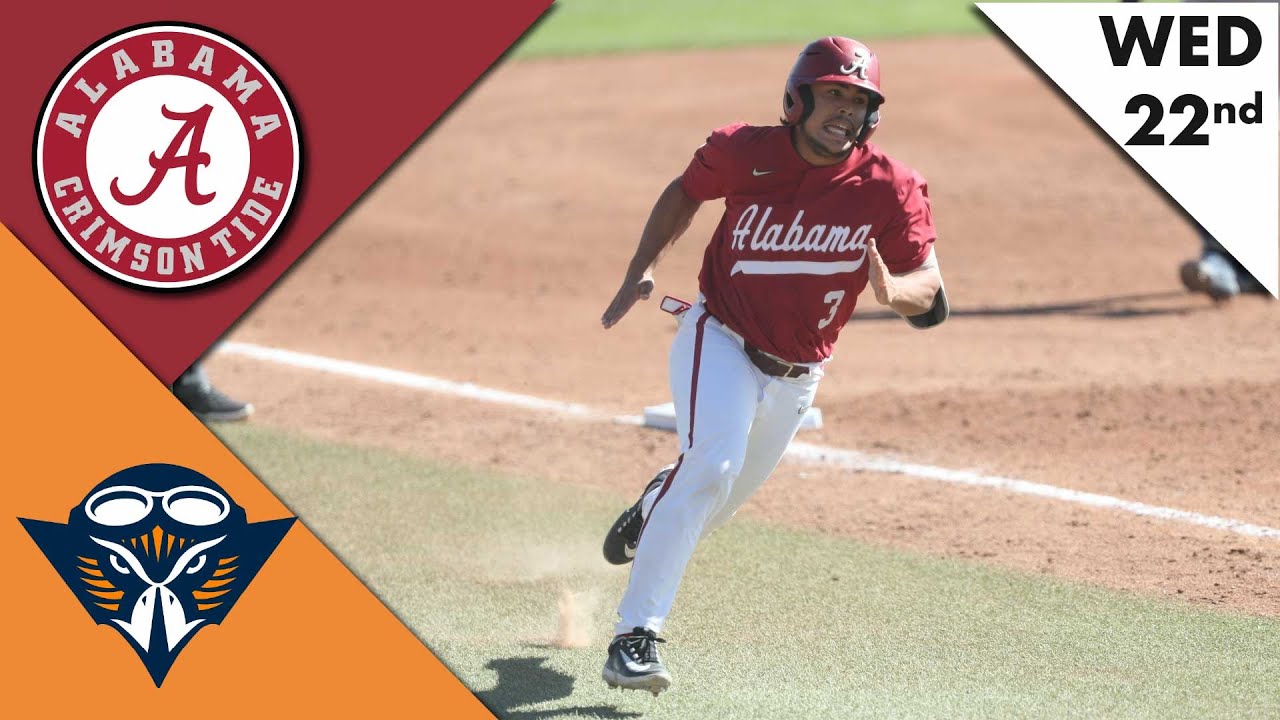 UT Martin vs #20 Alabama Baseball Highlights | College Baseball ...