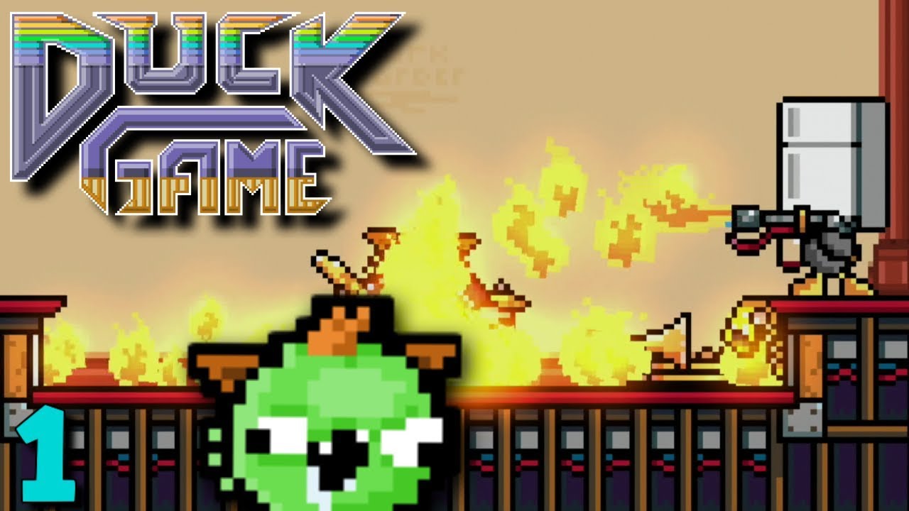 This Game is HILARIOUS [Duck Game] Ep 1 - YouTube