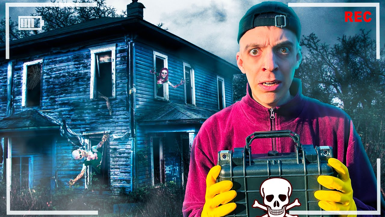 DAS habe ich im HORROR HAUS im WALD gefunden... 😰 (GEFAHR) - YouTube
