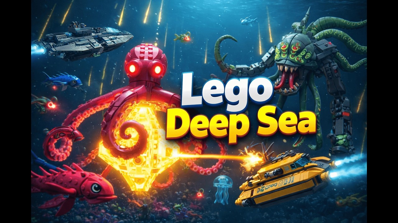 LEGO Deep Sea Expedition: Terrifying Creatures of the Abyss Revealed ...