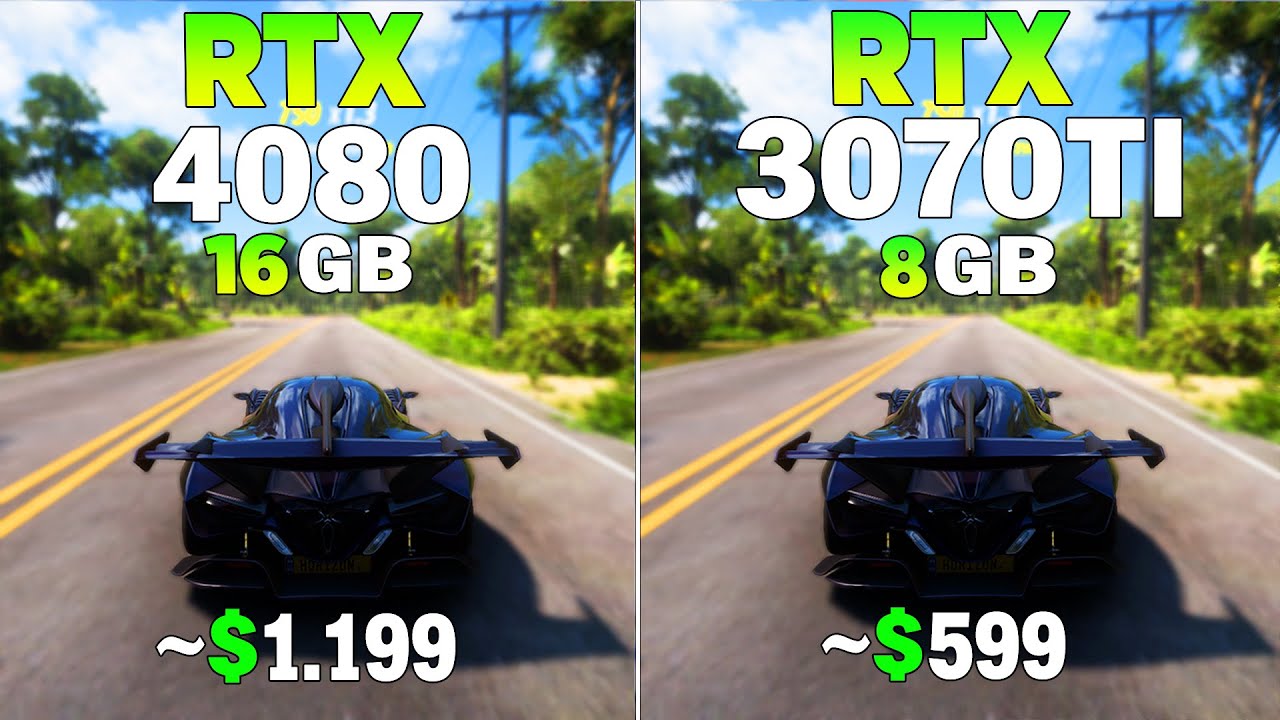 RTX 4080 vs RTX 3070 Tİ - Test in 8 Games - YouTube