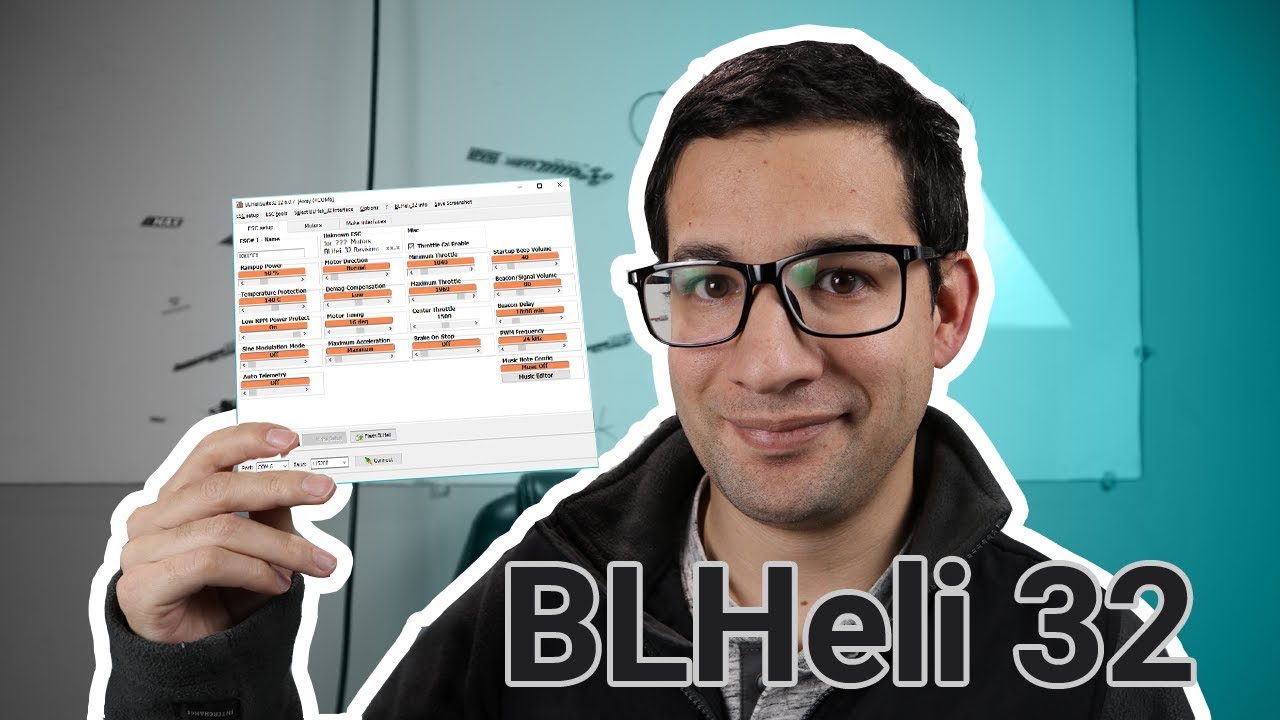 Configuracion de BLHeli 32 - YouTube