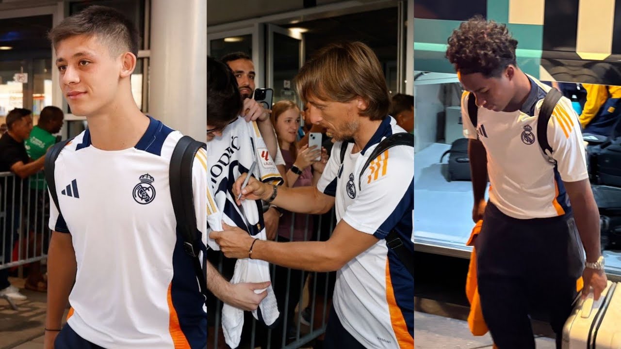 Real Madrid Squad Arrives In Chicago Ahead Of Pre-Season Tour In United ...