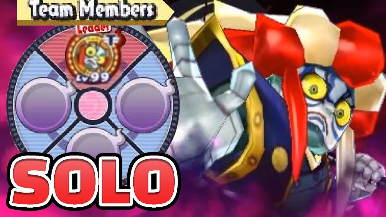 SOLO NO DAMAGE Ultra Kabuking vs. Kabuking Battle! — Yo-kai Watch ...